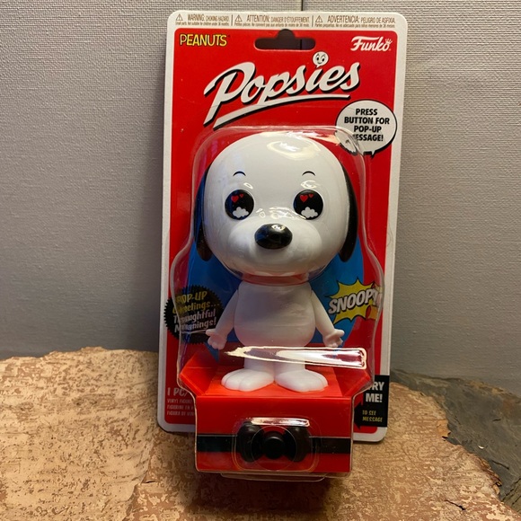 Funko | Toys | Funko Popsies Peanuts Snoopy Popup Message Toy | Poshmark